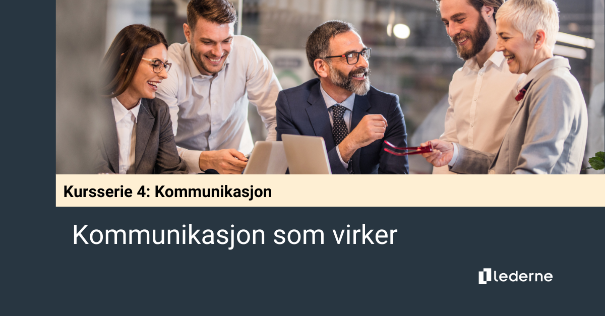 Kommunikasjon som virker